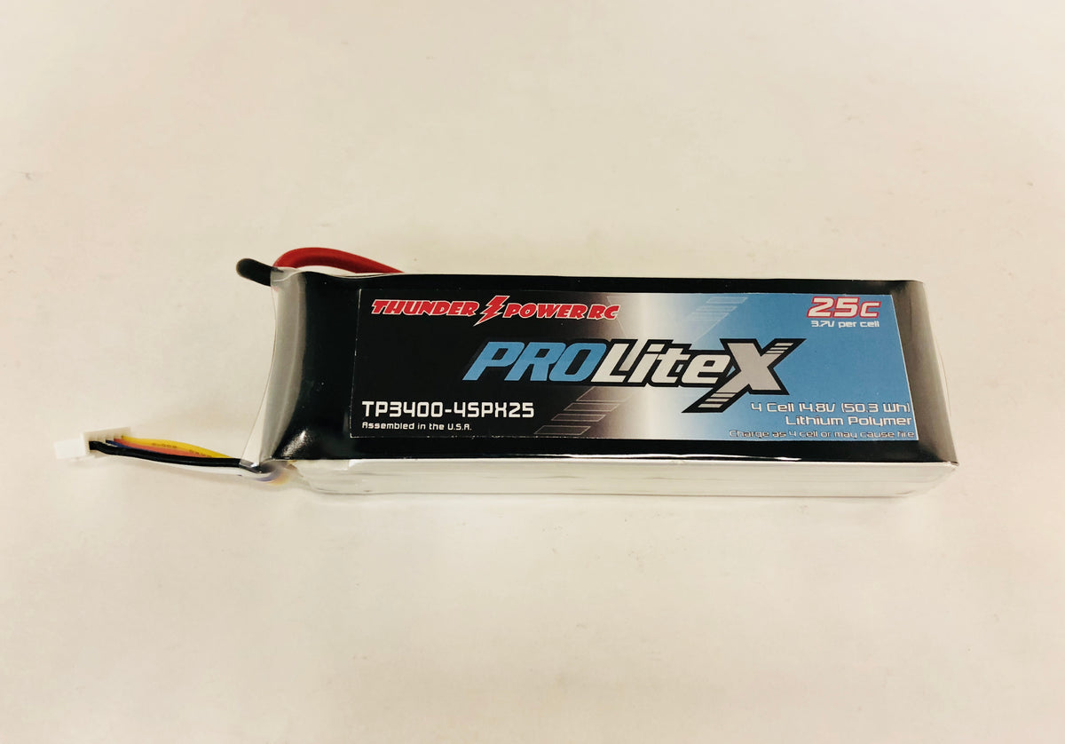 Thunder Power RC TP3400-4SPX25 – Thunderpowerrc.com