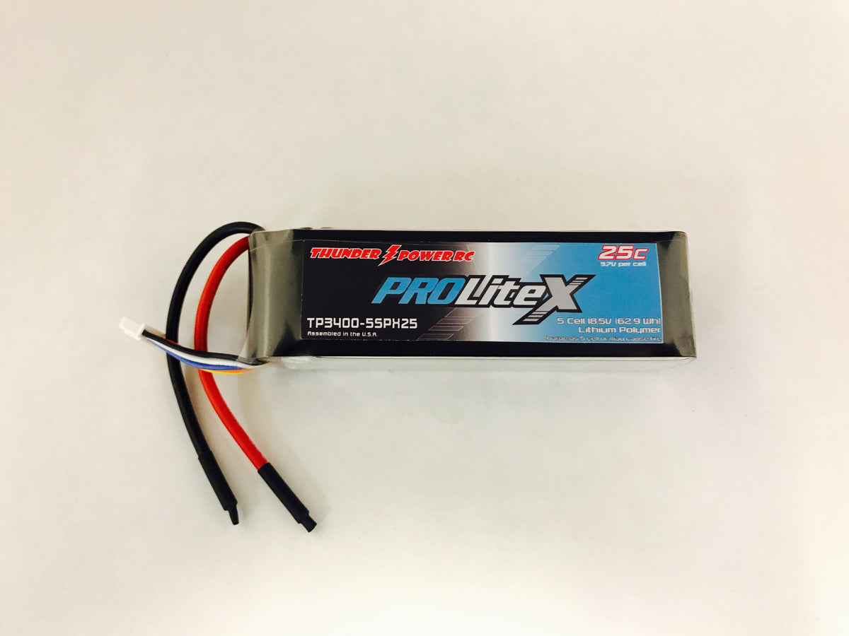 Thunder Power RC TP3400-5SPX25 – Thunderpowerrc.com