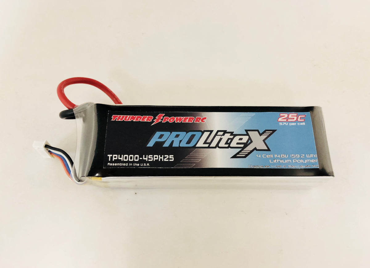 Thunder Power RC TP4000-4SPX25 – Thunderpowerrc.com