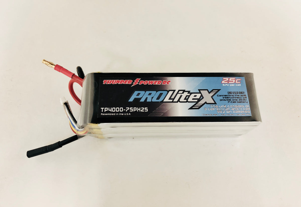 Thunder Power RC TP4000-7SPX25 – Thunderpowerrc.com