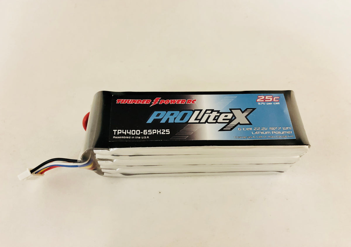 Thunder Power RC TP4400-6SPX25 – Thunderpowerrc.com