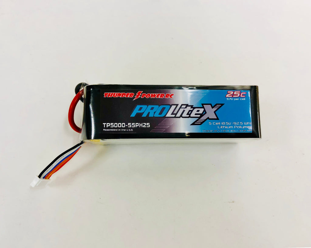 Thunder Power RC TP5000-5SPX25 – Thunderpowerrc.com