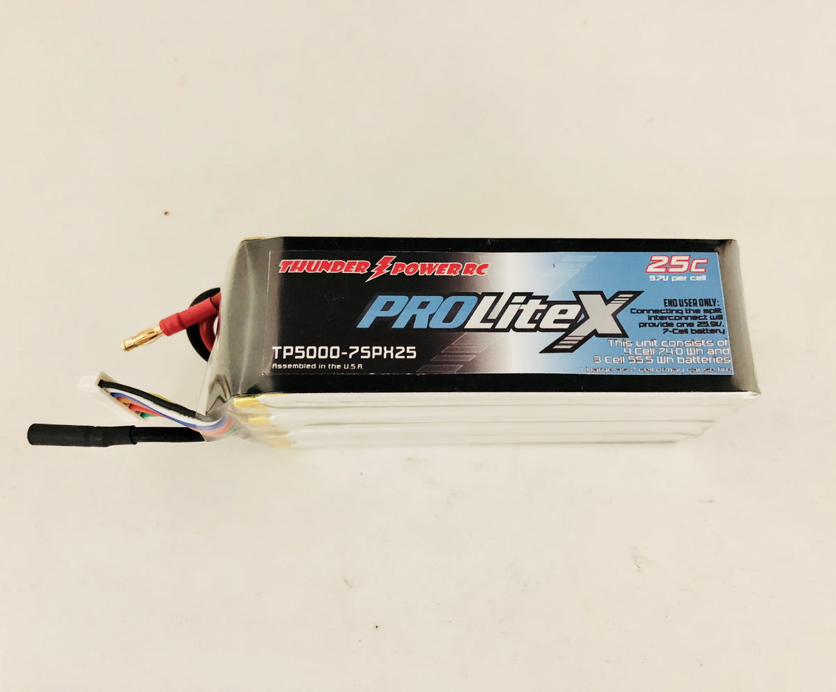 Thunder Power RC TP5000-7SPX25 – Thunderpowerrc.com