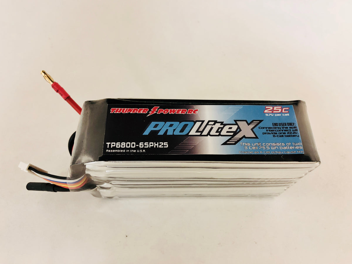 Thunder Power RC TP6800-6SPX25 – Thunderpowerrc.com