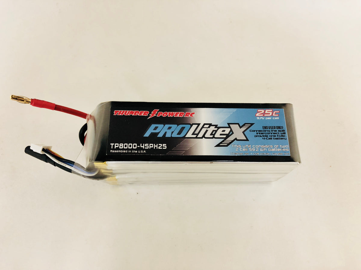Thunder Power RC TP8000-4SPX25 – Thunderpowerrc.com