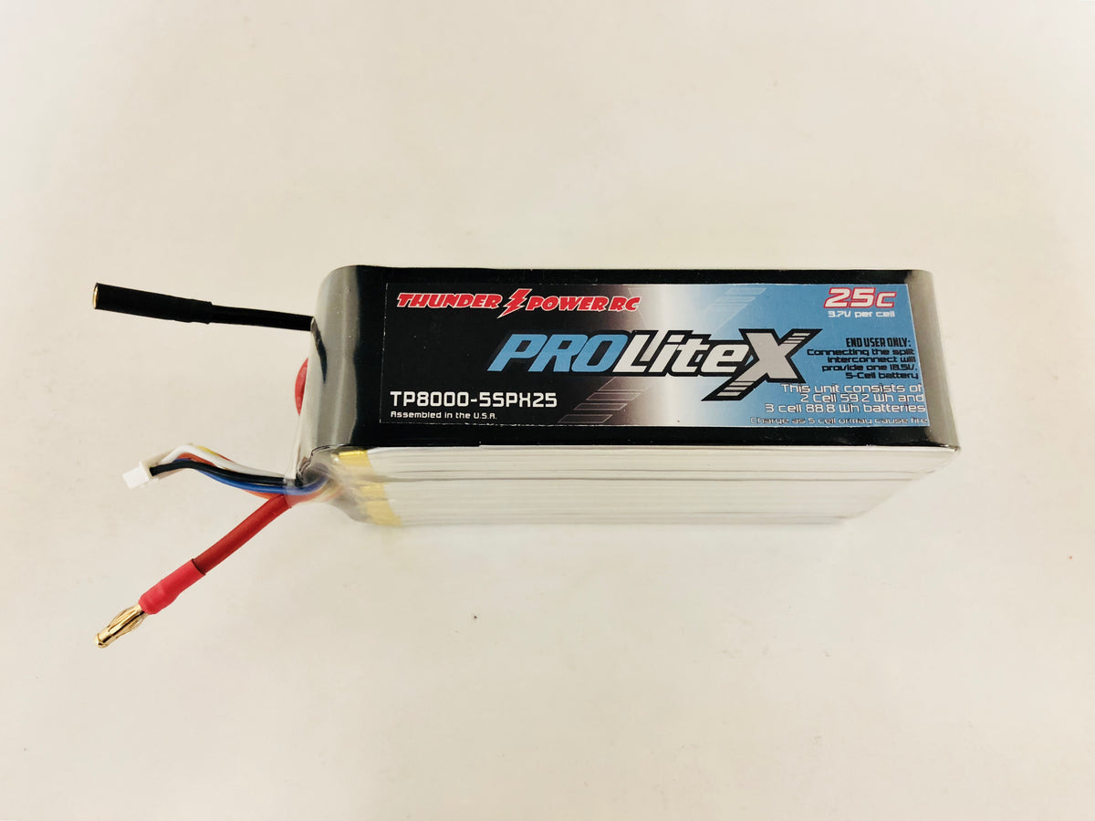 Thunder Power RC TP8000-5SPX25 – Thunderpowerrc.com